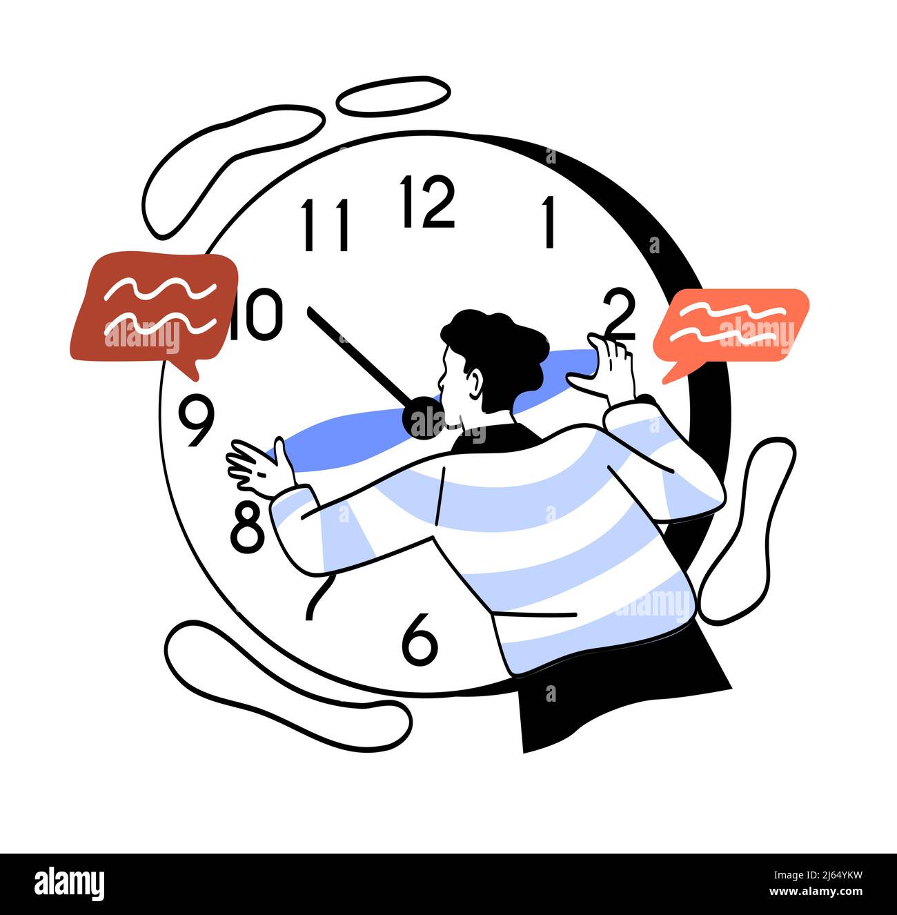 Hectic scene Stock Vector Images - Alamy