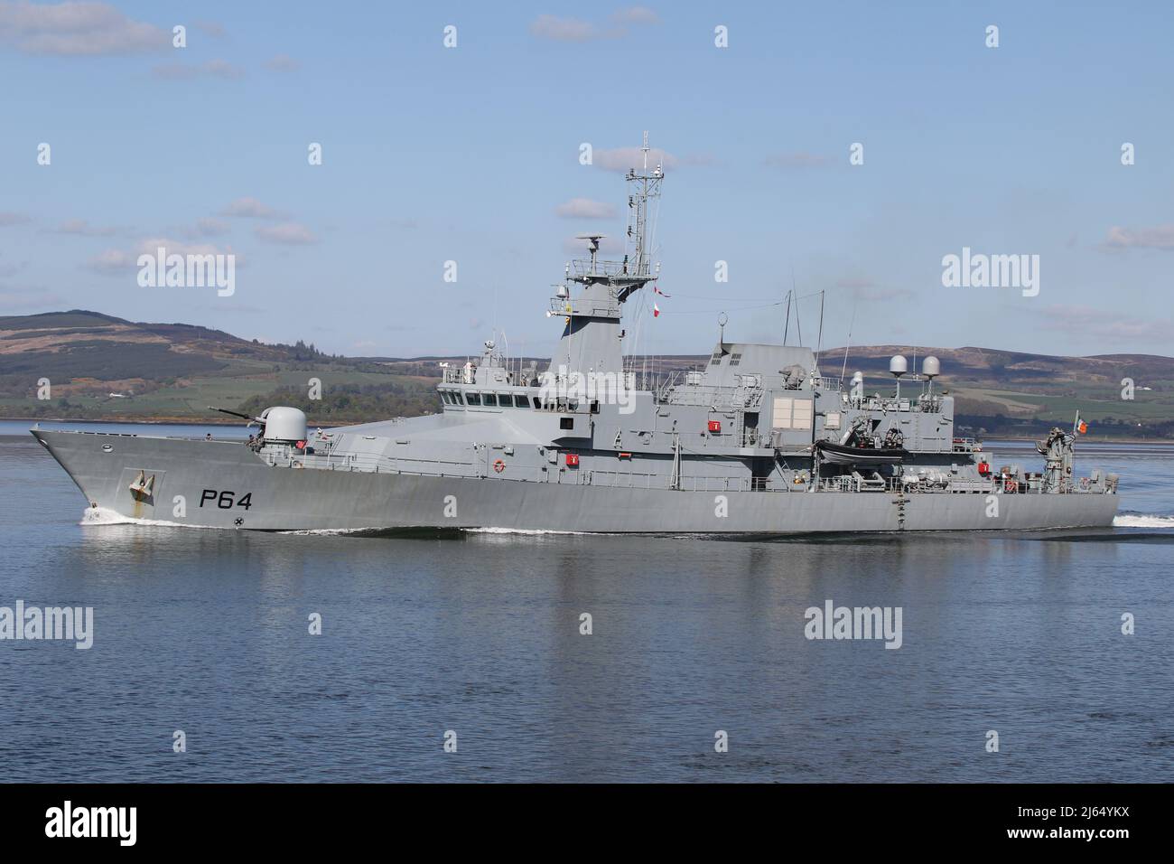 LÉ George Bernard Shaw (P64), a Samuel Beckett-class offshore patrol ...