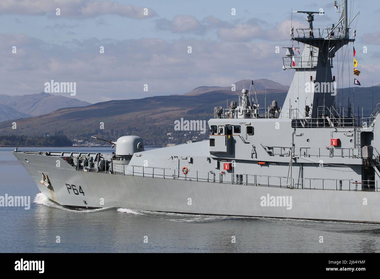 LÉ George Bernard Shaw (P64), a Samuel Beckett-class offshore patrol ...