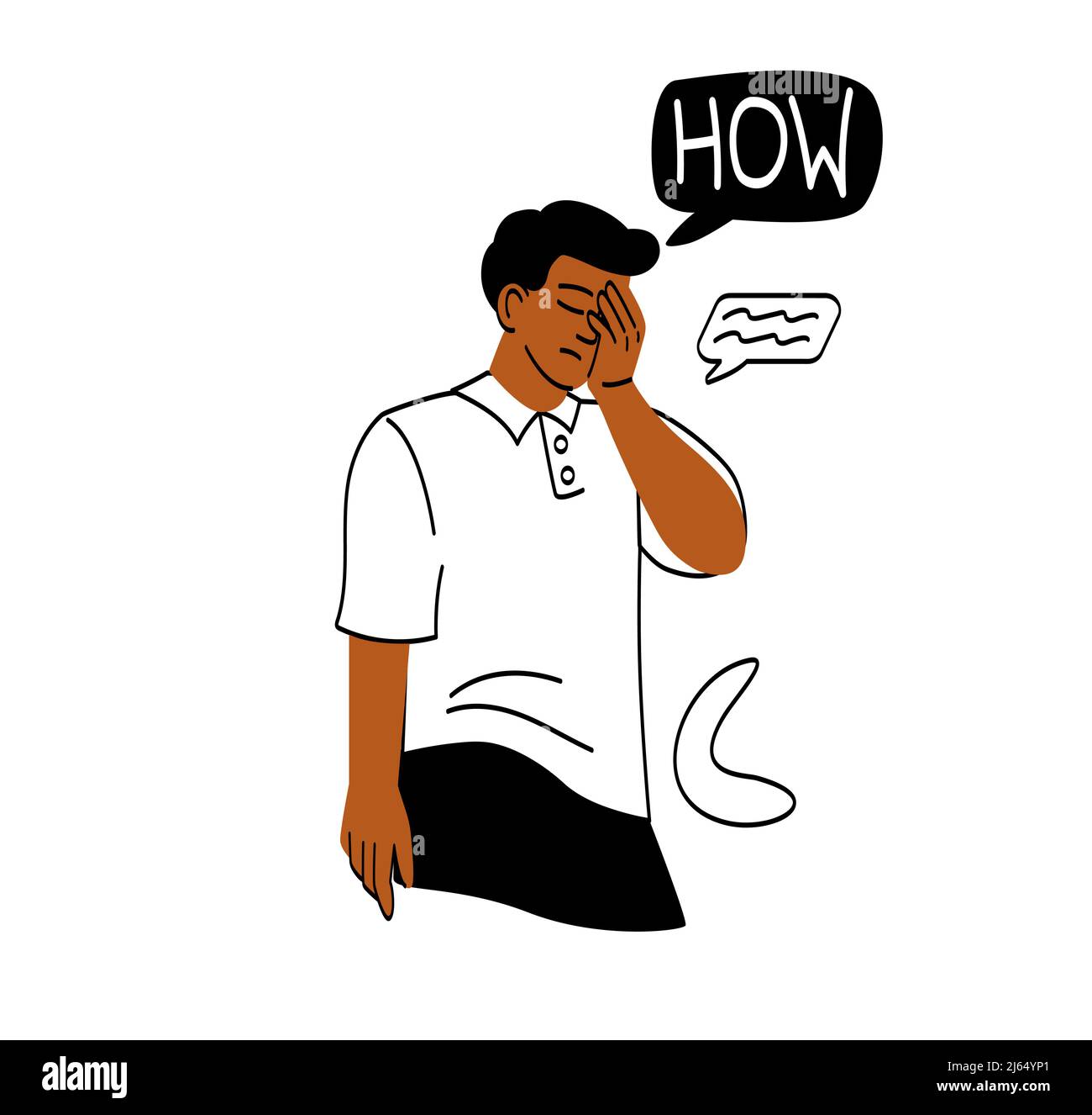 Depression regret Cut Out Stock Images & Pictures - Alamy