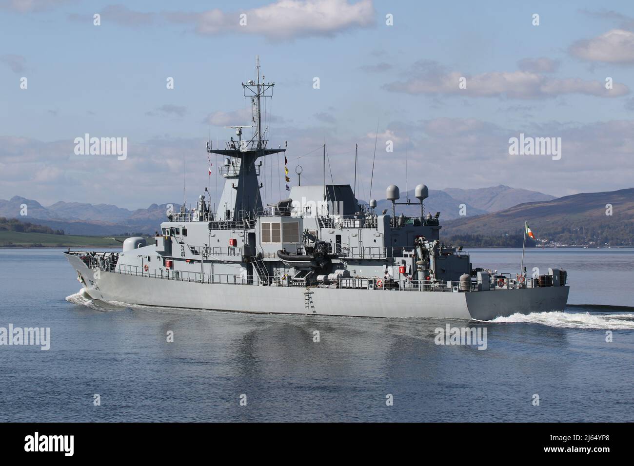 LÉ George Bernard Shaw (P64), a Samuel Beckett-class offshore patrol ...