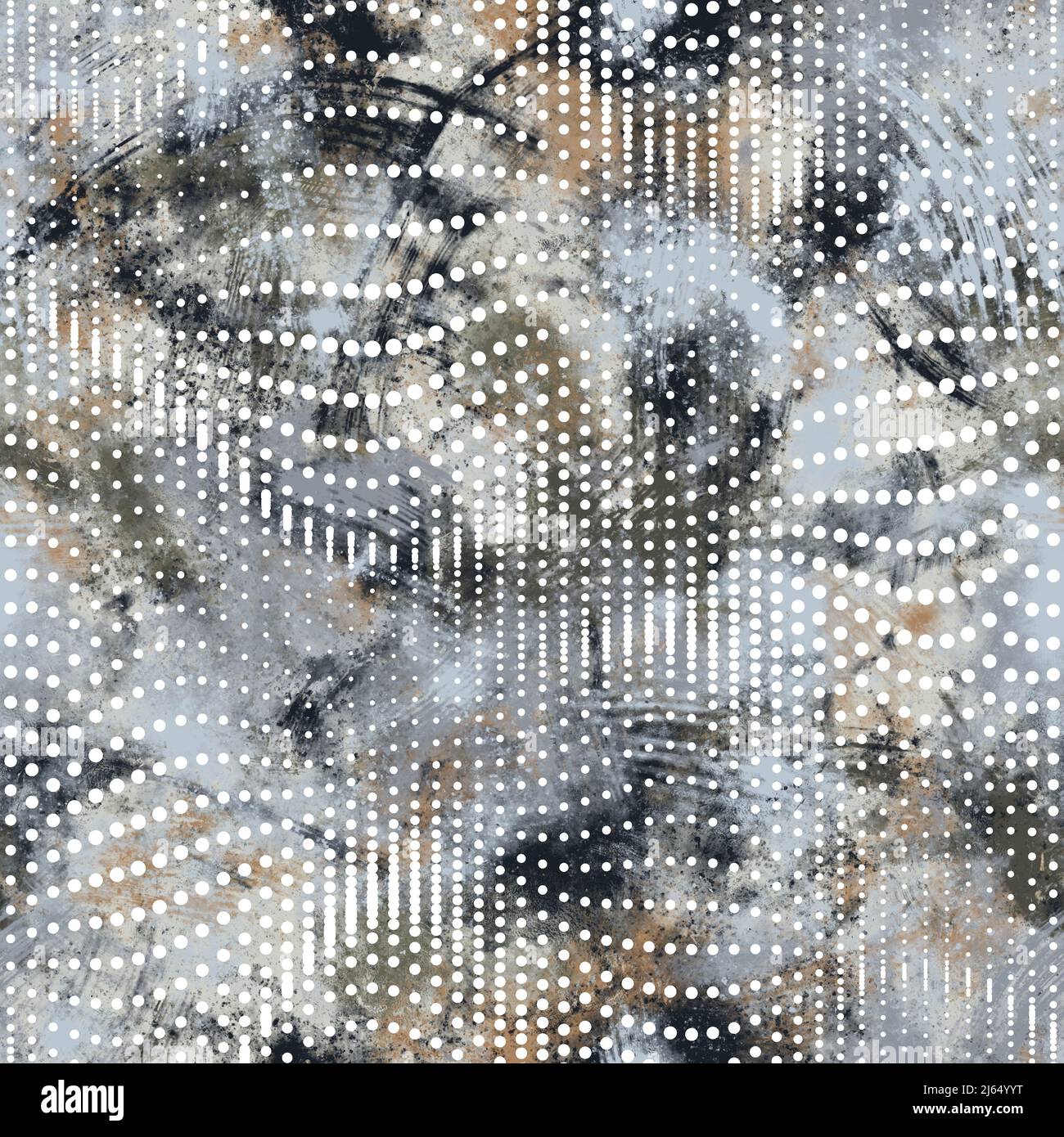 Seamless neutral and white grungy classic abstract surface pattern ...