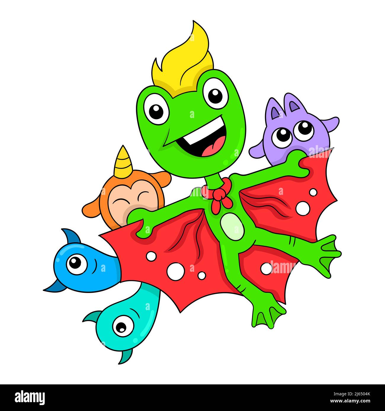 Celebrating halloween Cut Out Stock Images & Pictures - Alamy