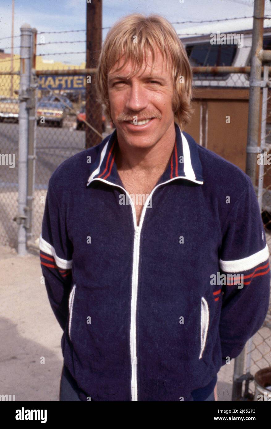 Chuck Norris 1979 Credit: Ralph Dominguez/MediaPunch Stock Photo - Alamy