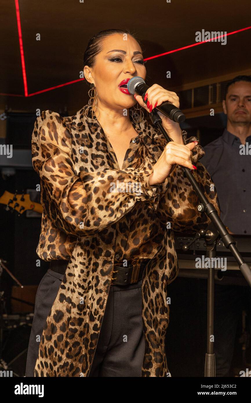 Serbian singer, Svetlana Raznatovic, known by her stage name Ceca ...