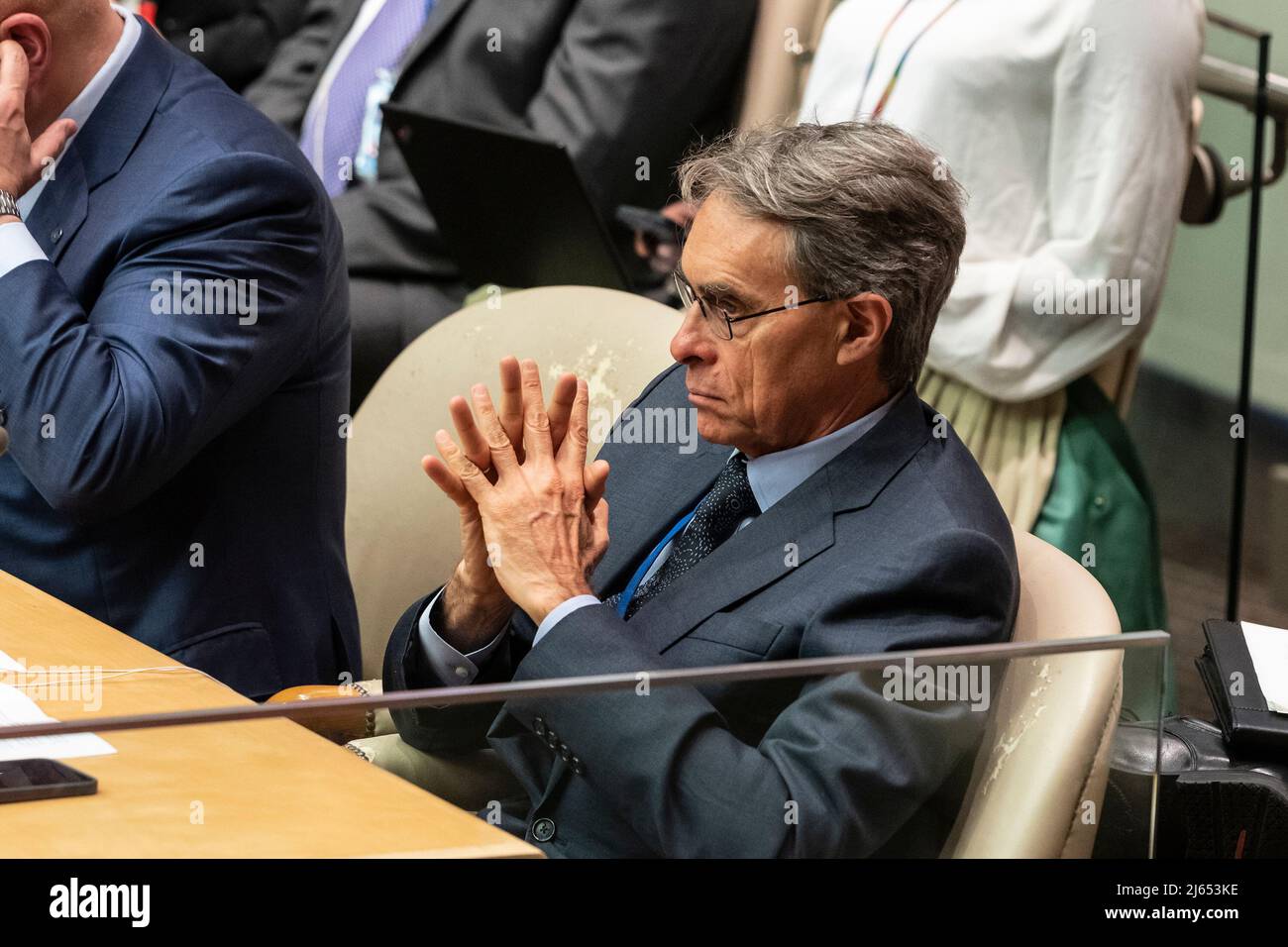 Kenneth Roth attends ensuring accountability for atrocities committed ...