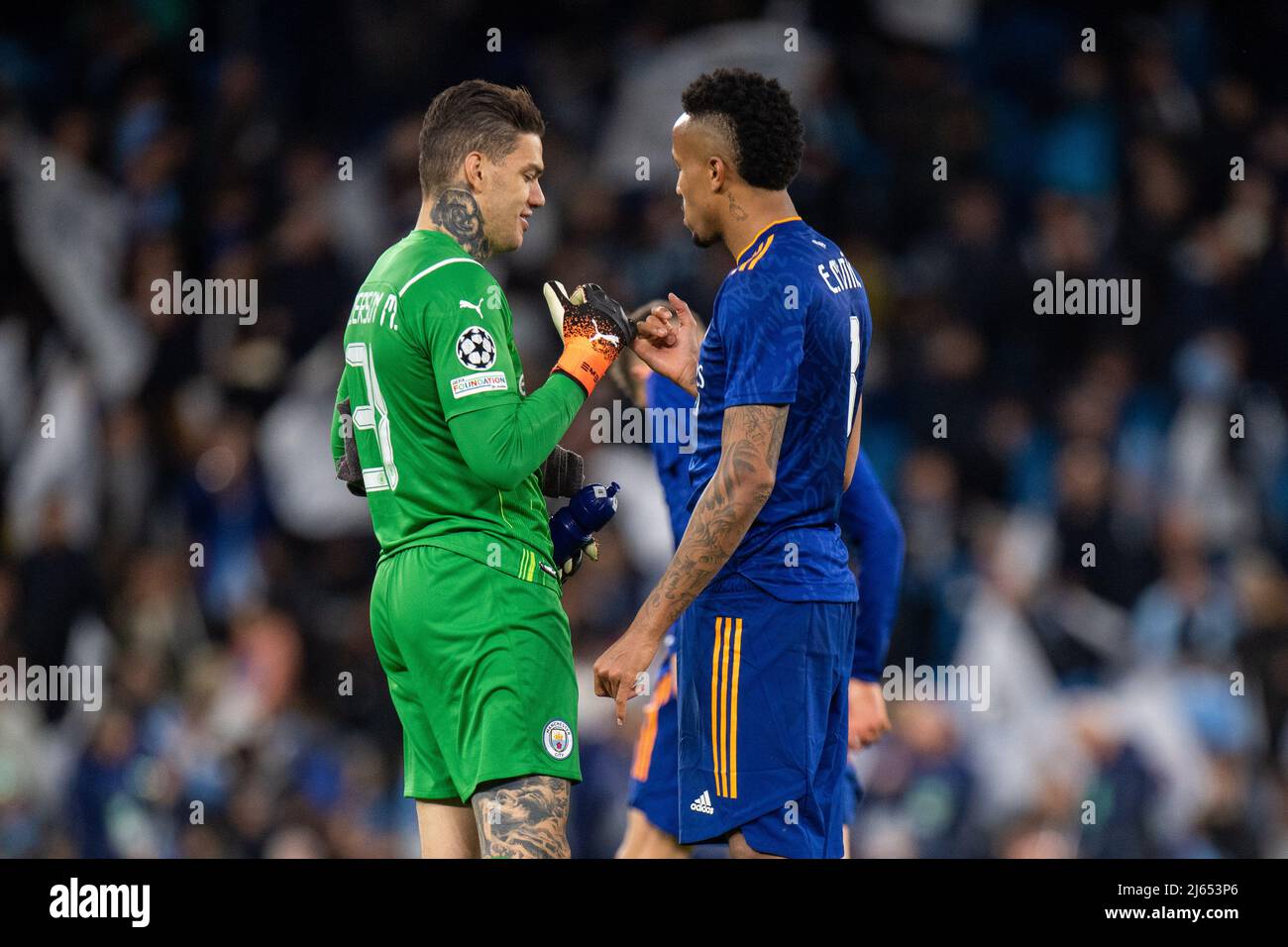 Ederson manchester city real madrid hi-res stock photography and images ...