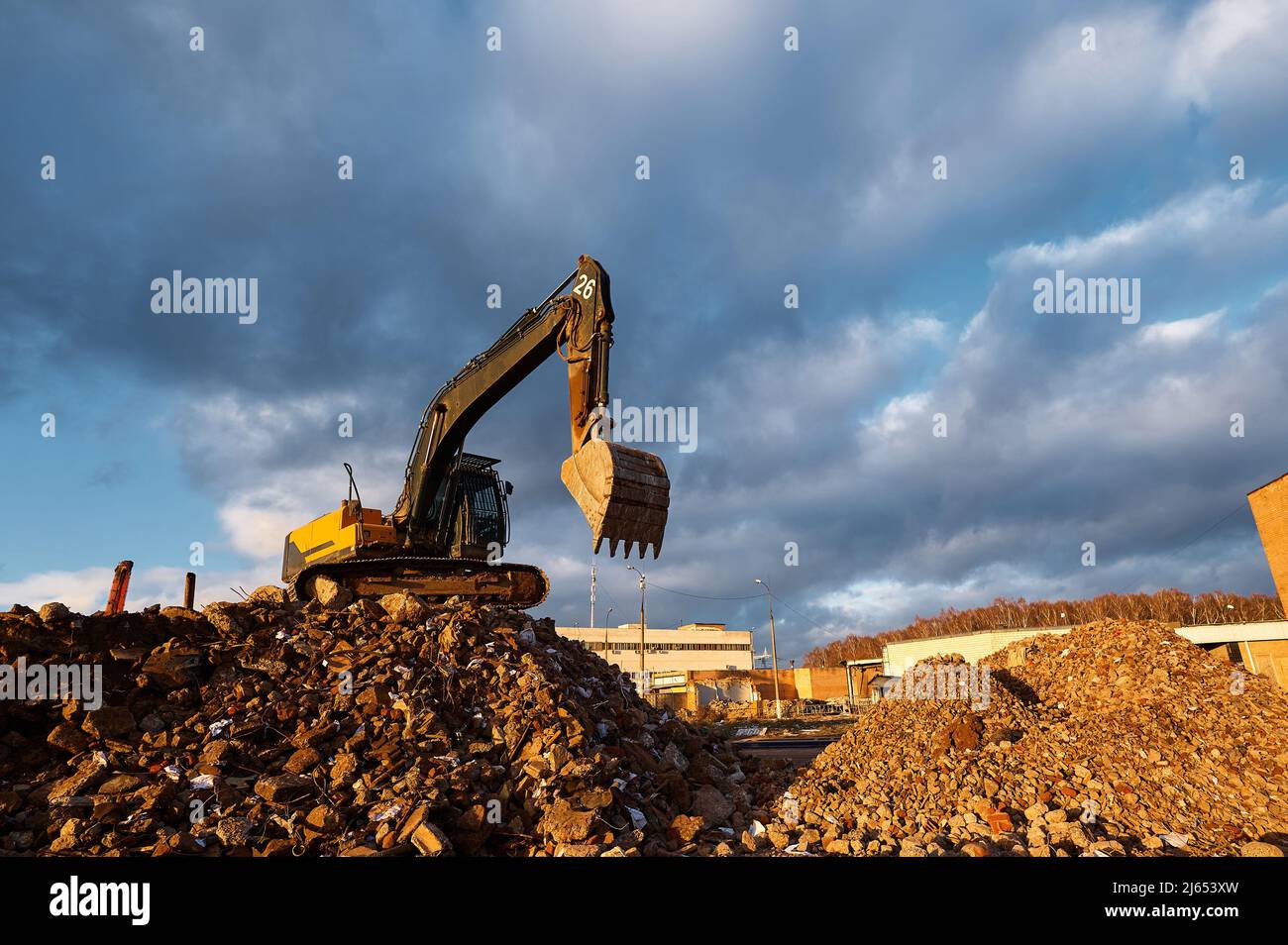 Concrete waste hi-res stock photography and images - Alamy