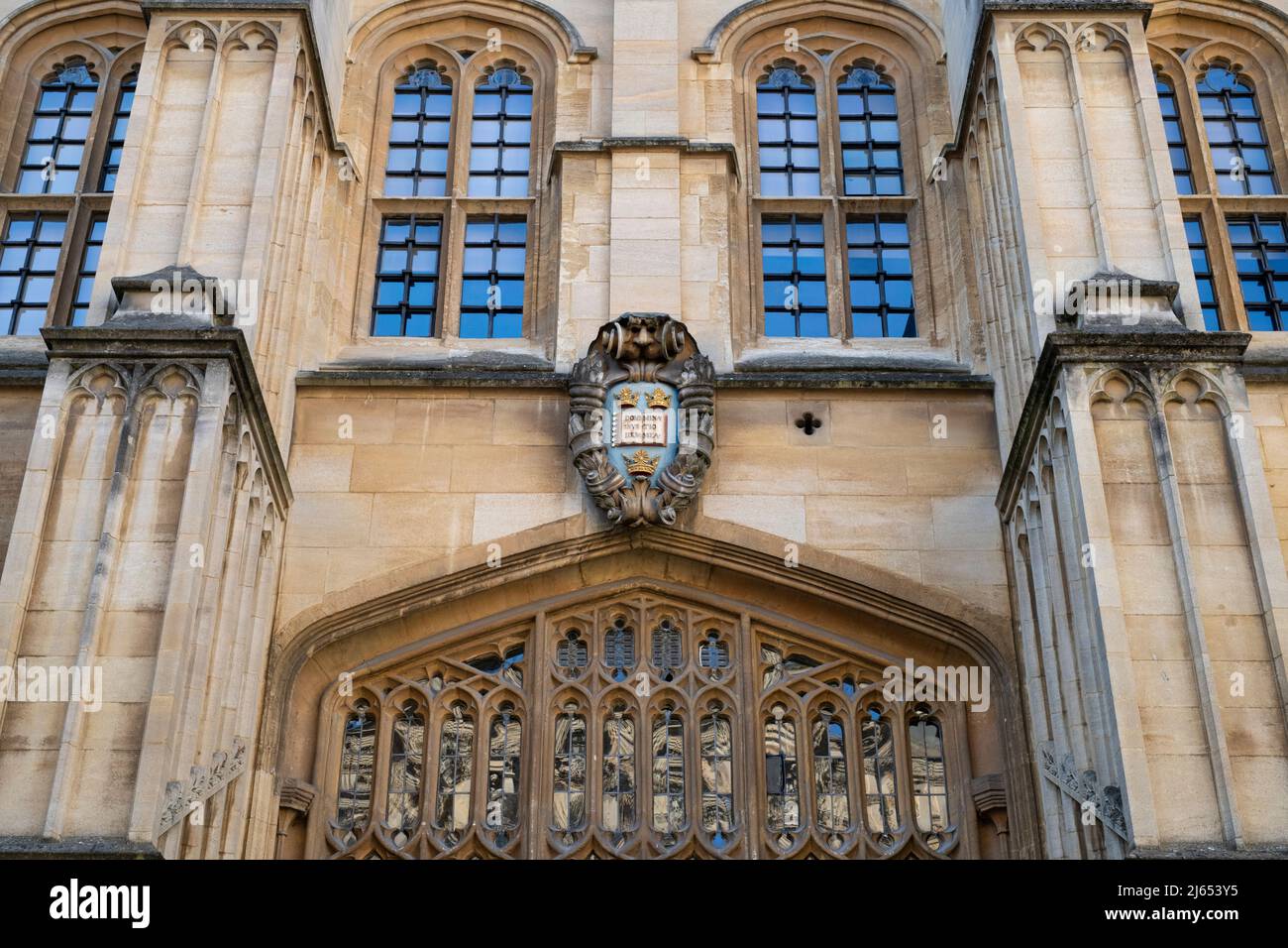 Bodleian Library Divinity School building architecture. Oxford ...