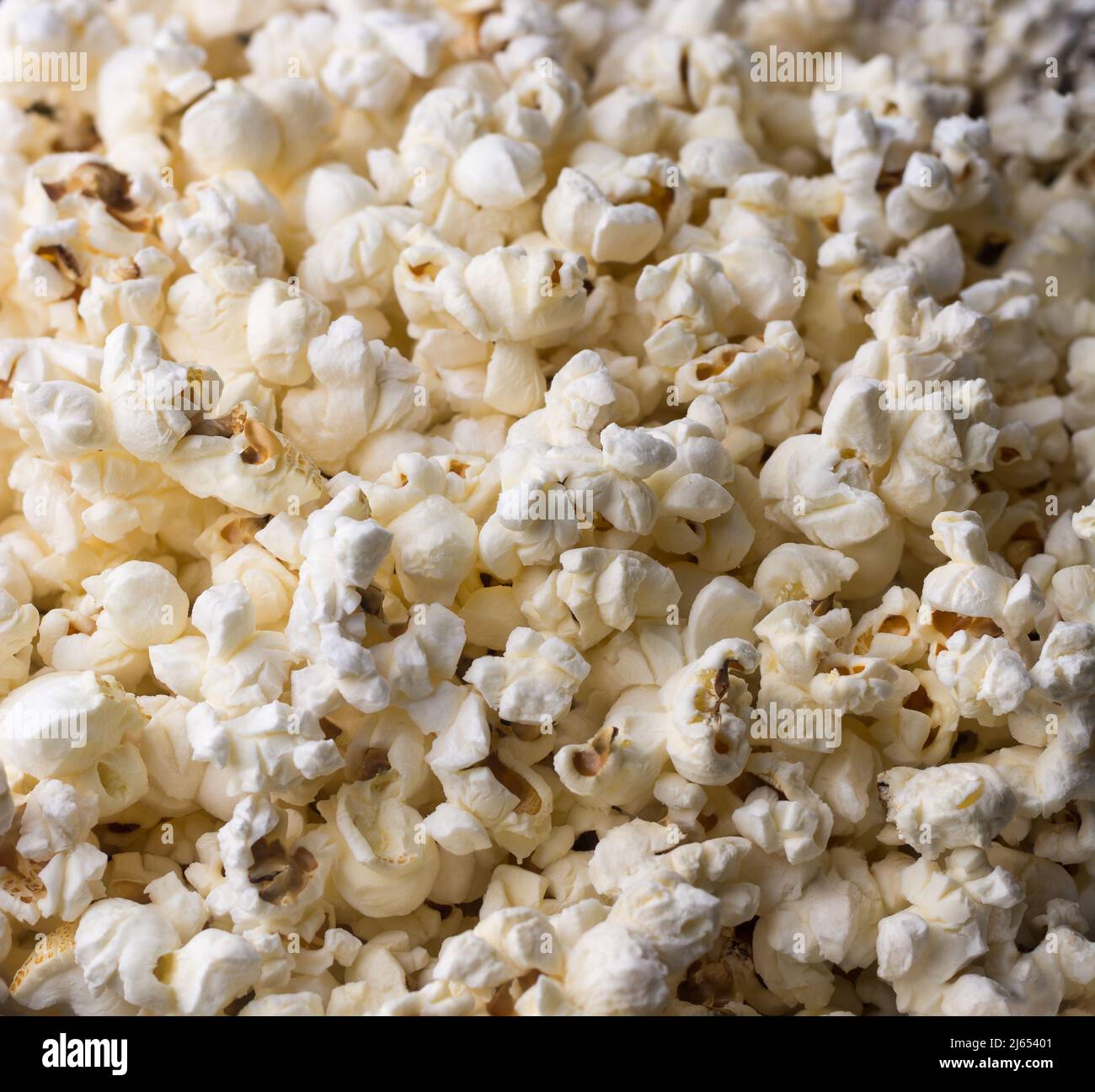 salted popcorn, delicious, low-fat, healthy snack background texture ...