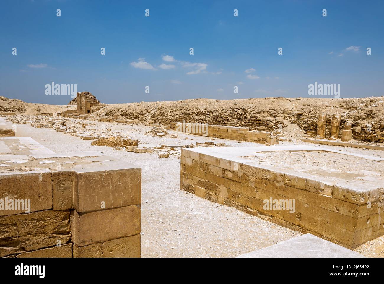 Sakkara (or Saccara) archeological complex, an ancient burial ground ...