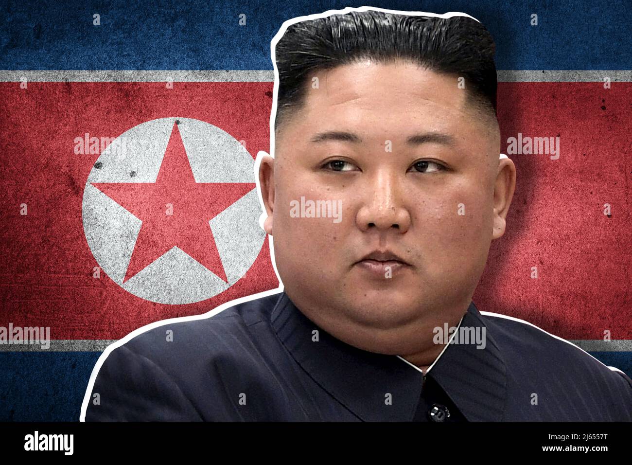 Kim jong un portrait hi-res stock photography and images - Alamy