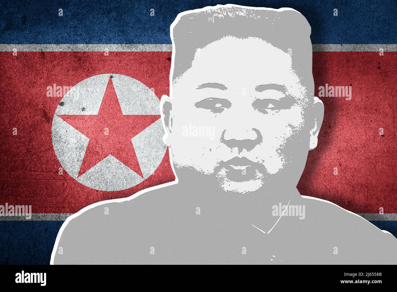 Kim jong un portrait hi-res stock photography and images - Alamy
