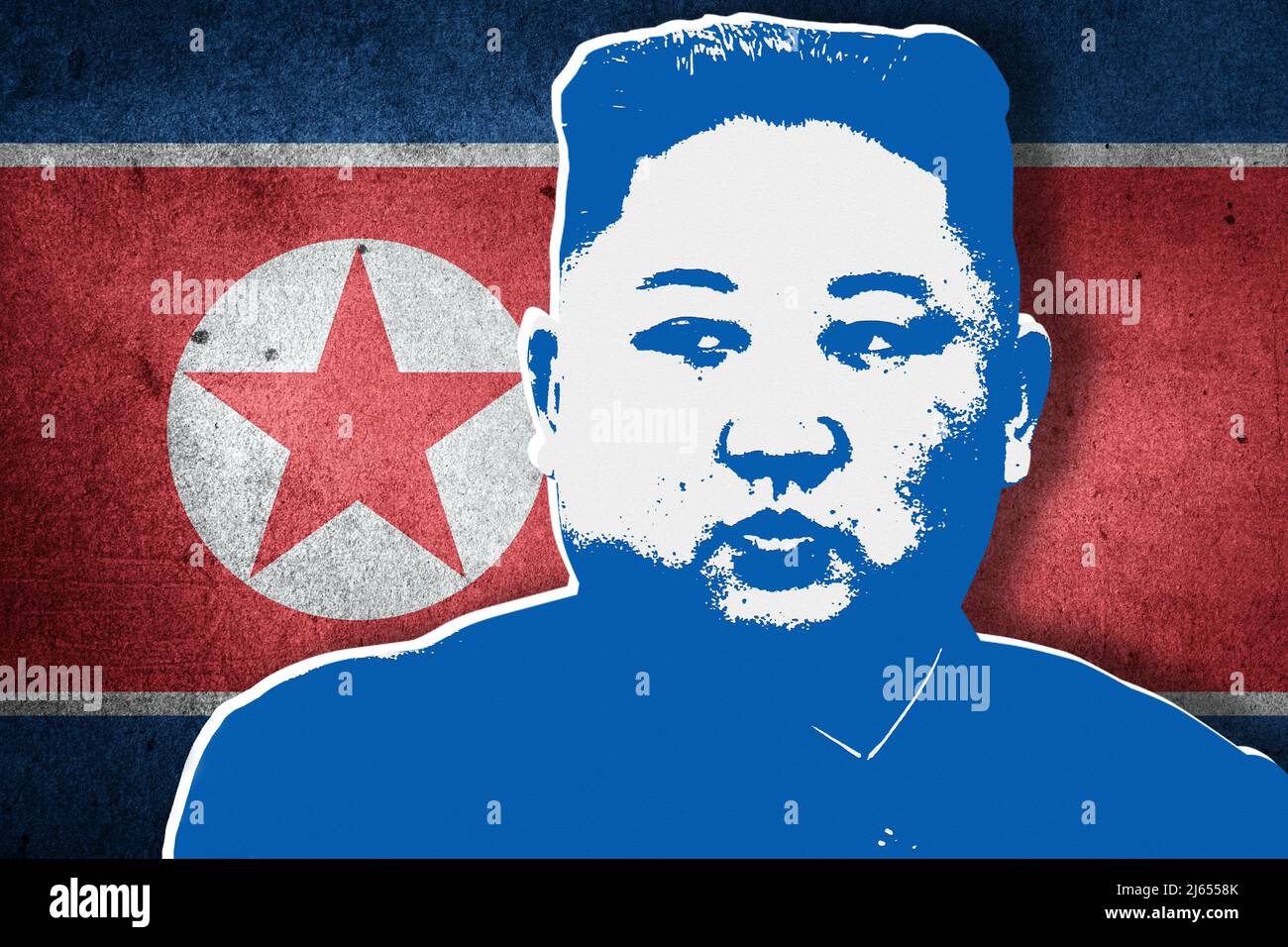 Kim jong un portrait hi-res stock photography and images - Alamy