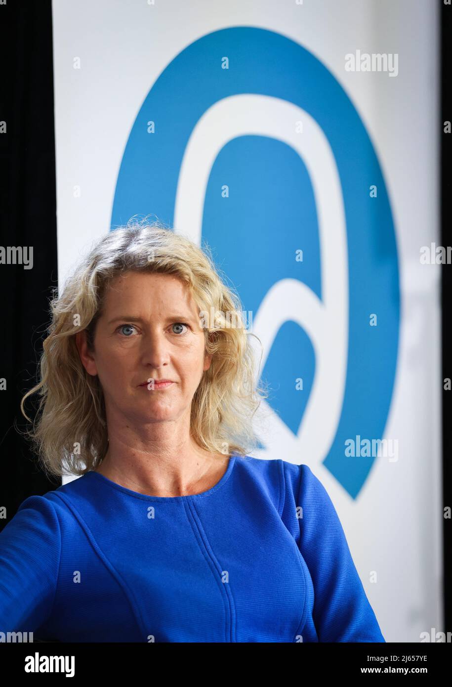 Hamburg, Germany. 27th Apr, 2022. Edith Heitkämper, Chairwoman of ...