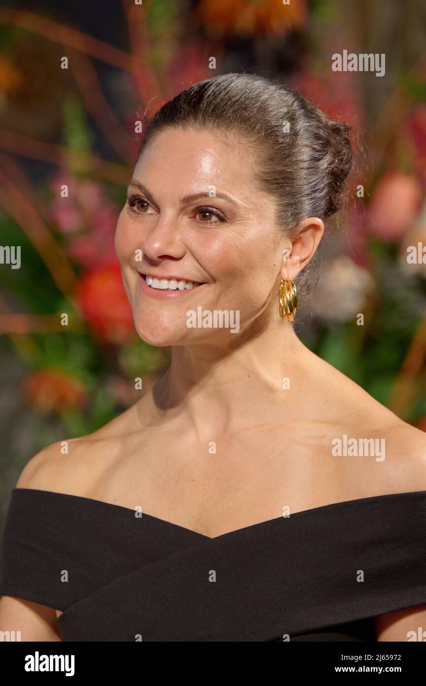 Crown Princess Victoria attends the award ceremony for the Crafoord ...
