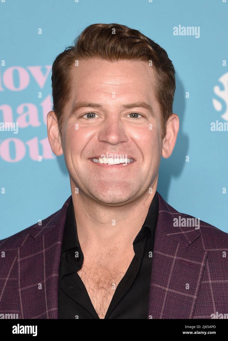 Los Angeles, USA. 27th Apr, 2022. Johnno Wilson walking on the red ...