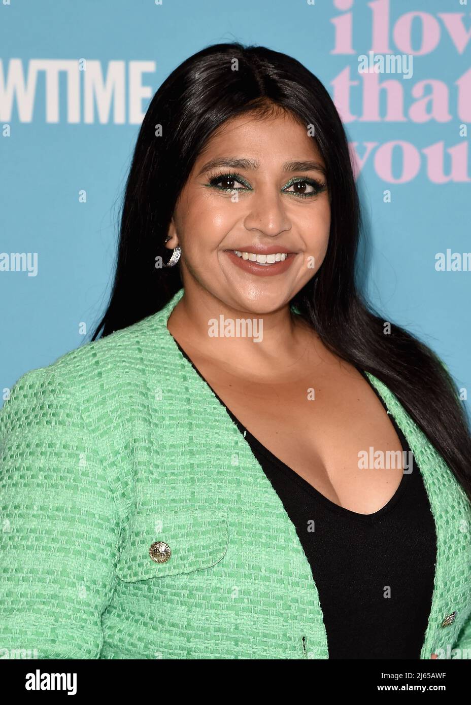 Los Angeles, USA. 27th Apr, 2022. Punam Patel walking on the red carpet ...