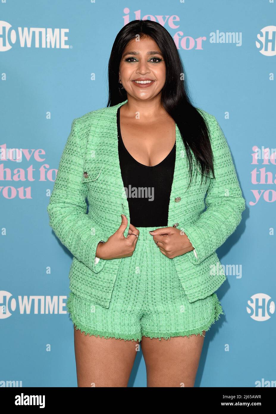 Los Angeles, USA. 27th Apr, 2022. Punam Patel walking on the red carpet ...