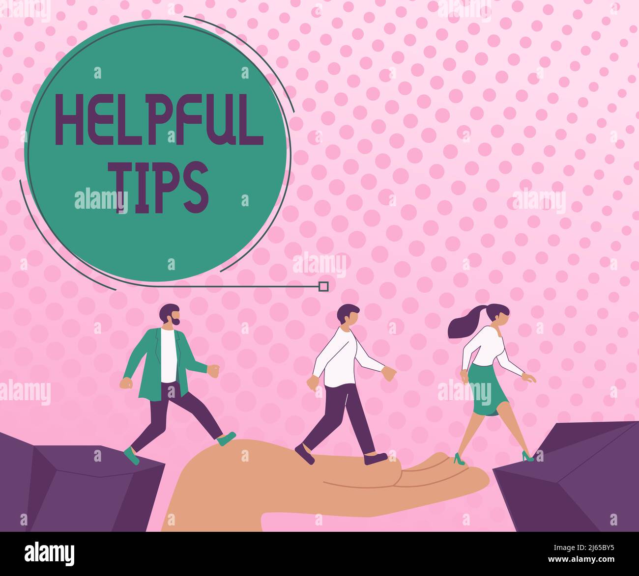 Sign displaying Helpful Tips. Internet Concept Useful secret ...