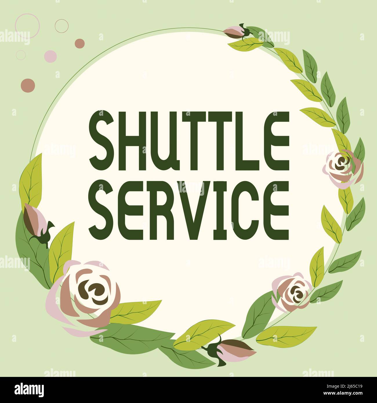 Conceptual display Shuttle Service. Business concept vehicles like ...