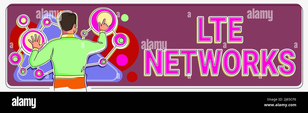 Conceptual Caption Lte Networks Business Overview Fastest Network Connection Available For