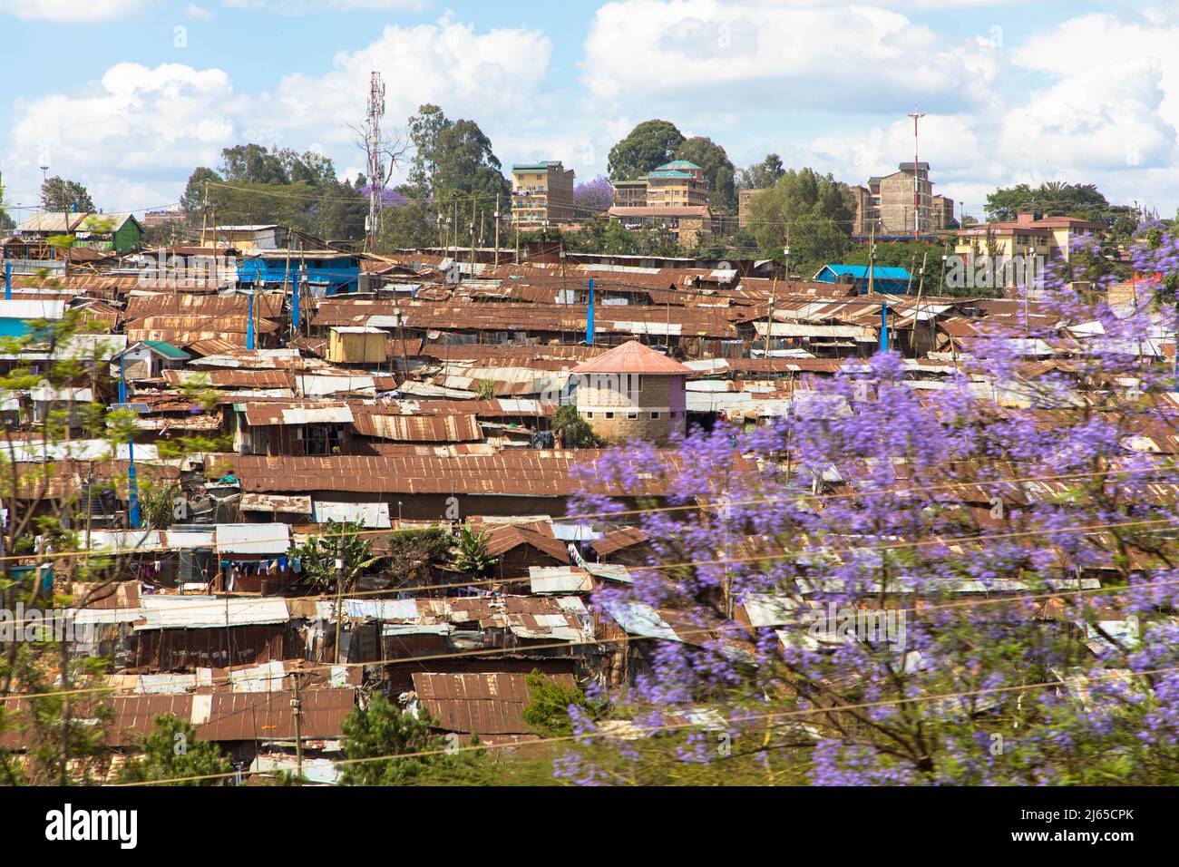 Kibera shanty town nairobi hi-res stock photography and images - Alamy