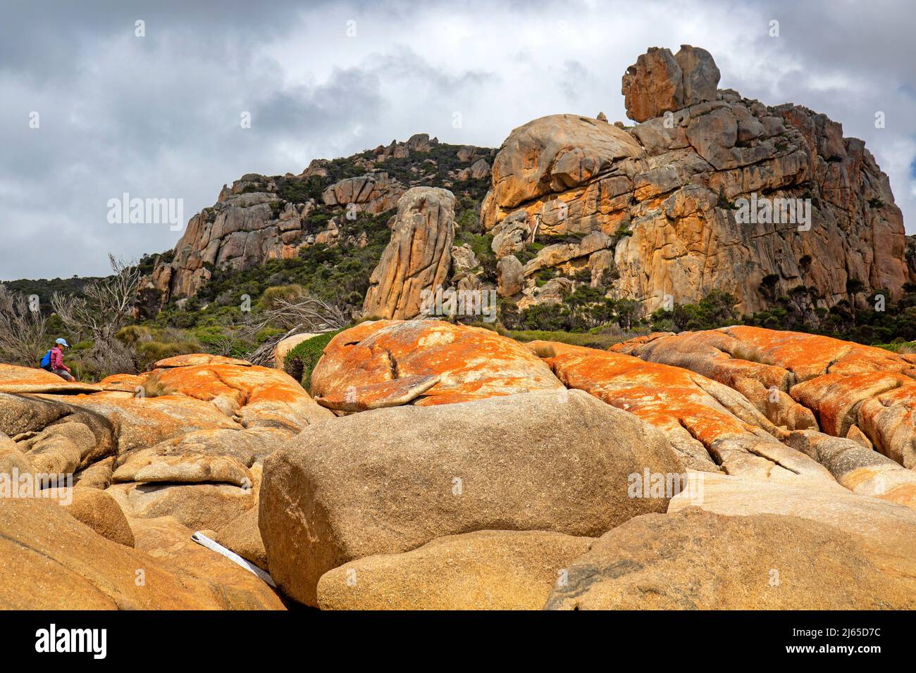 Woman sitting on mount hi-res stock photography and images - Alamy