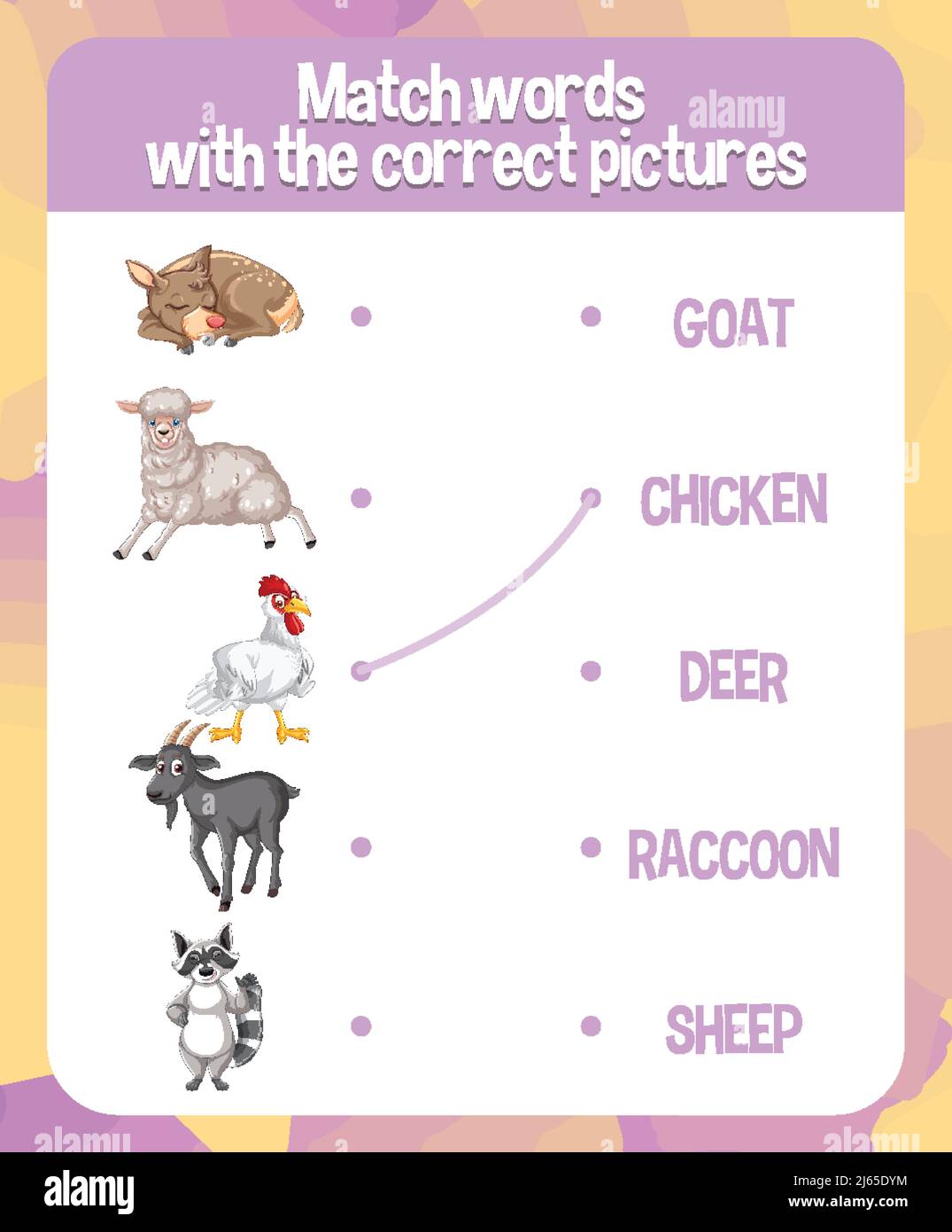 Fun animal boardgame template illustration Stock Vector Image & Art - Alamy