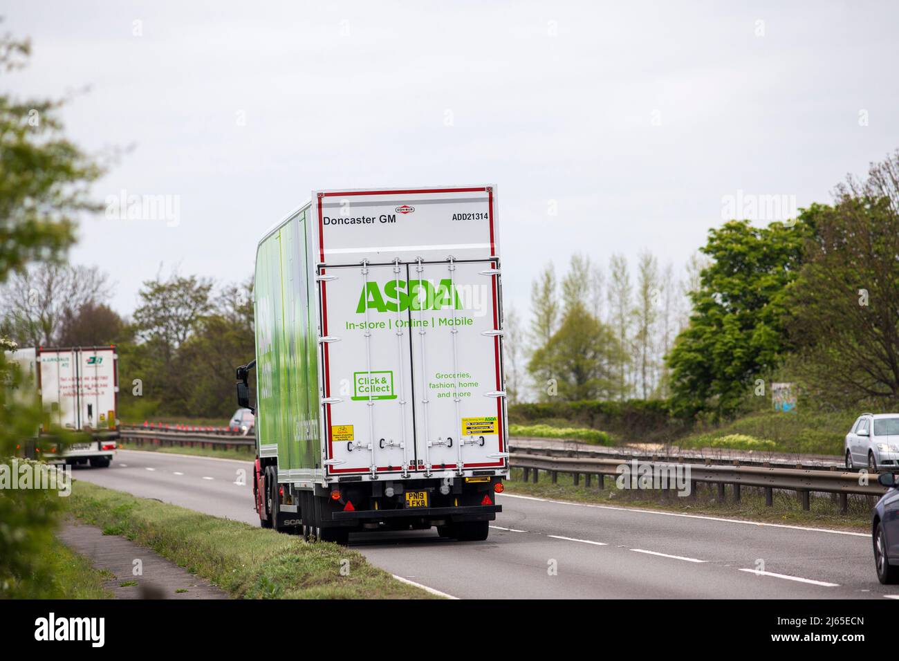 Asda lorries hi-res stock photography and images - Alamy