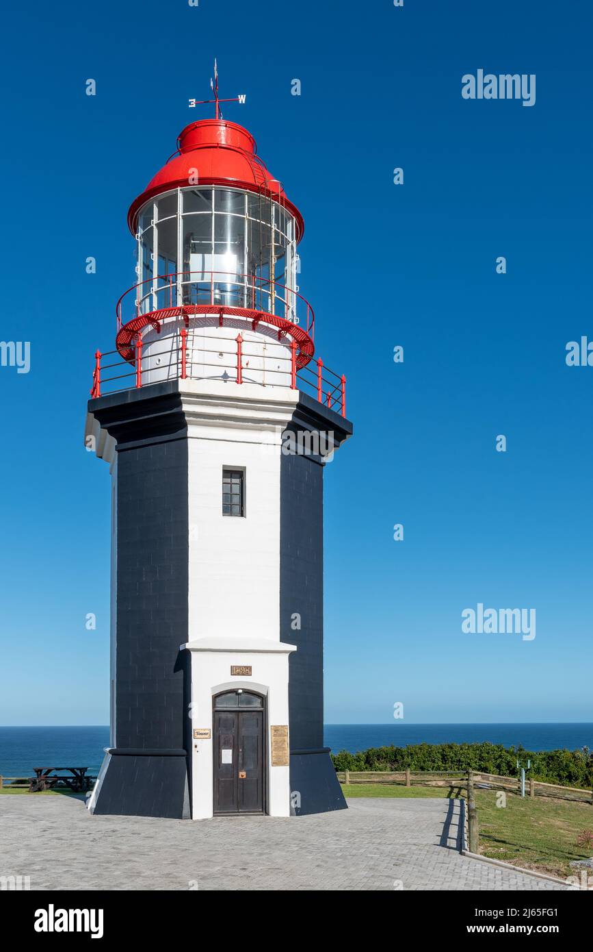 Great Fish Point Lighthouse, 1898, near Port Alfred, Eastern Cape ...