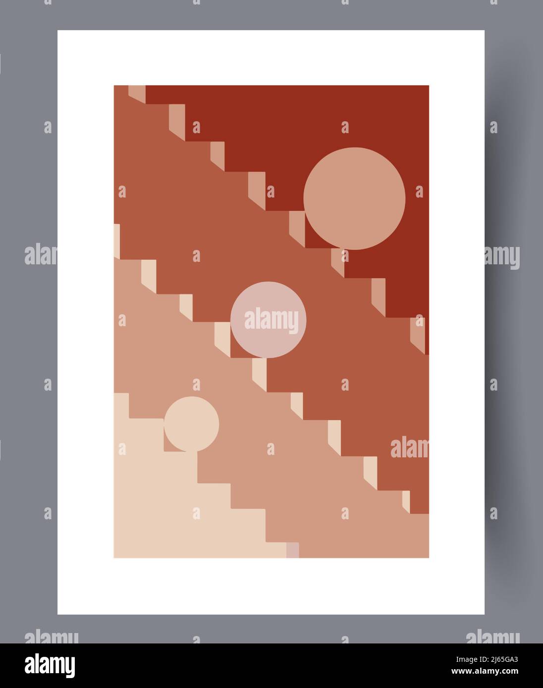 Printable wall art vector poster set vector Stock Vector Image & Art ...