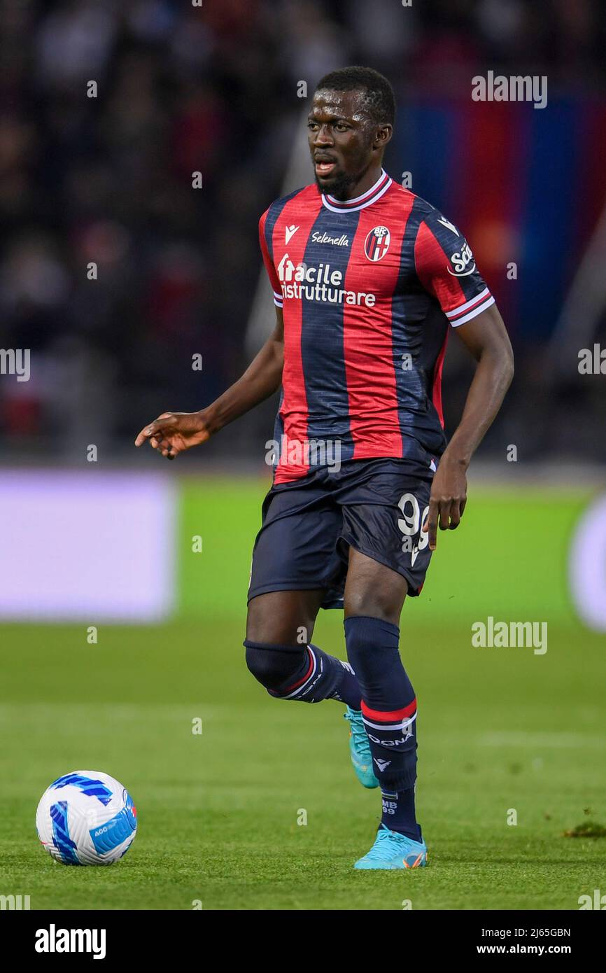 Musa Barrow (Bologna) during the Italian Serie A match between Bologna ...