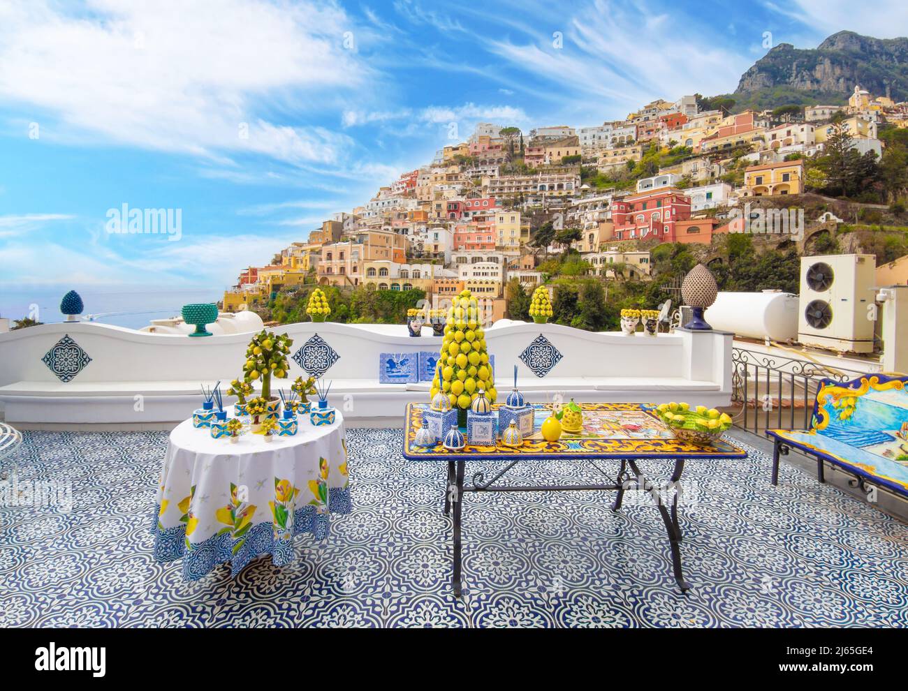Positano (Campania, Italy) - The touristic sea town in southern Italy ...