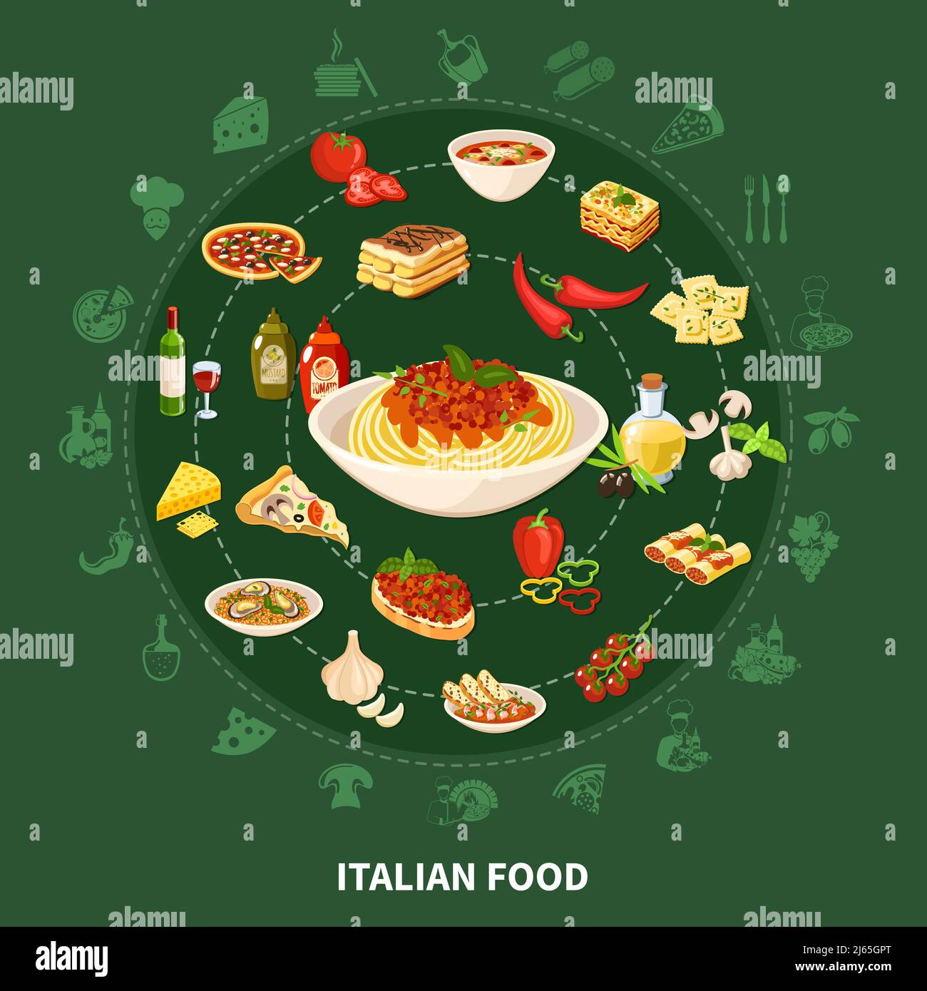 Popular italian restaurant Stock Vector Images - Alamy