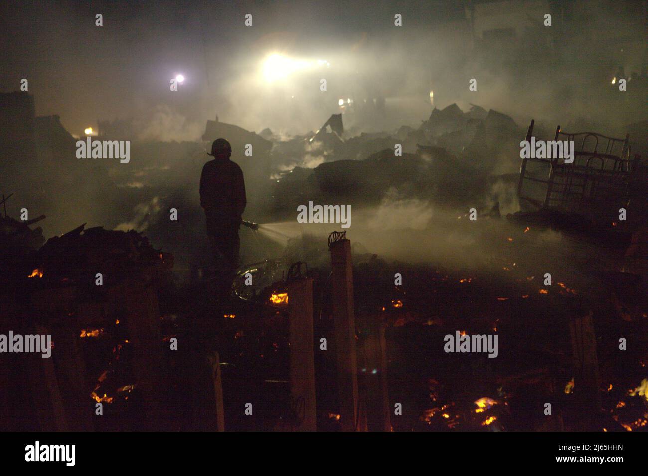 Jakarta fire hazard hi-res stock photography and images - Alamy