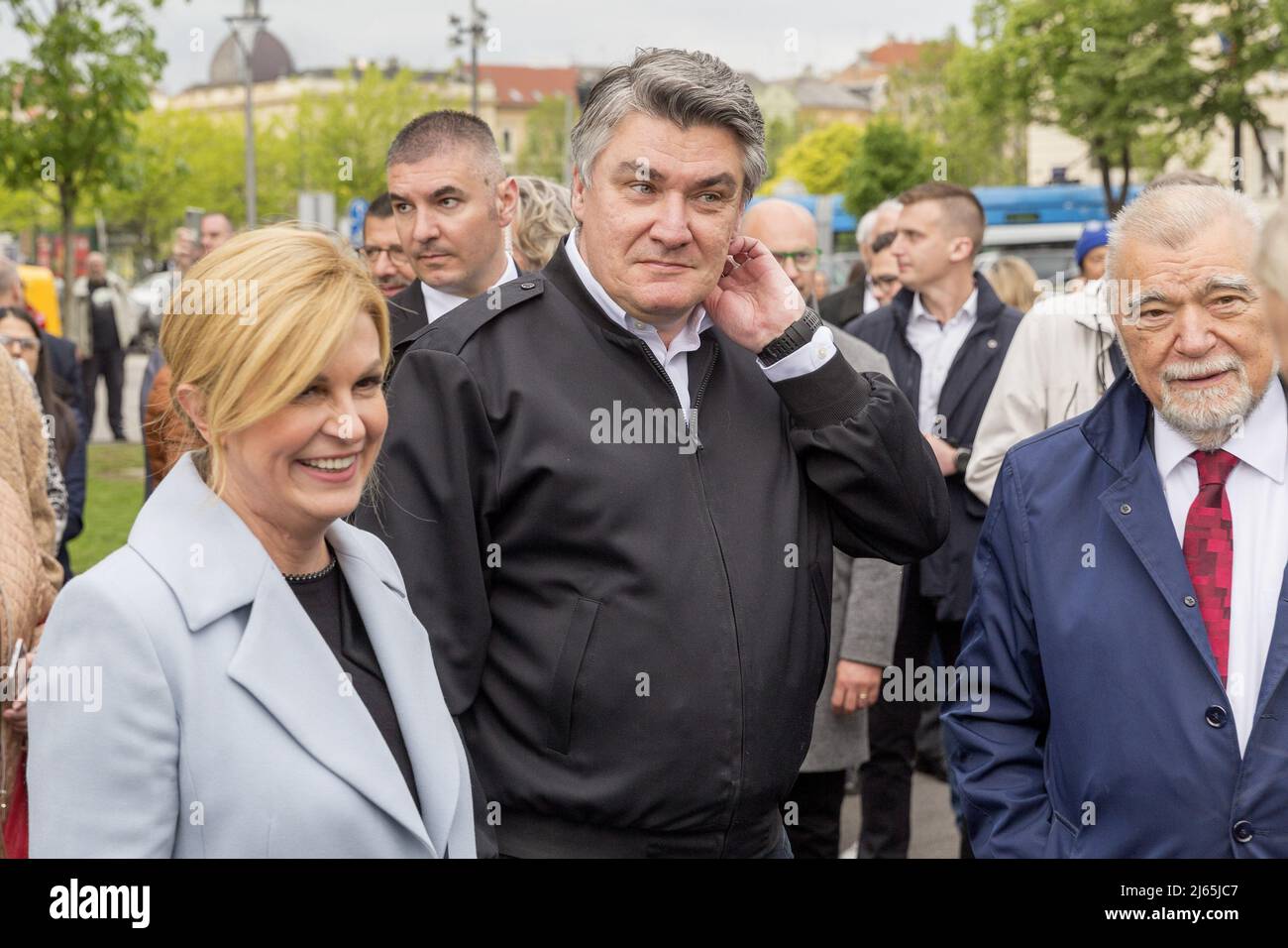 Croatian president Zoran Milanovic Stock Photo - Alamy