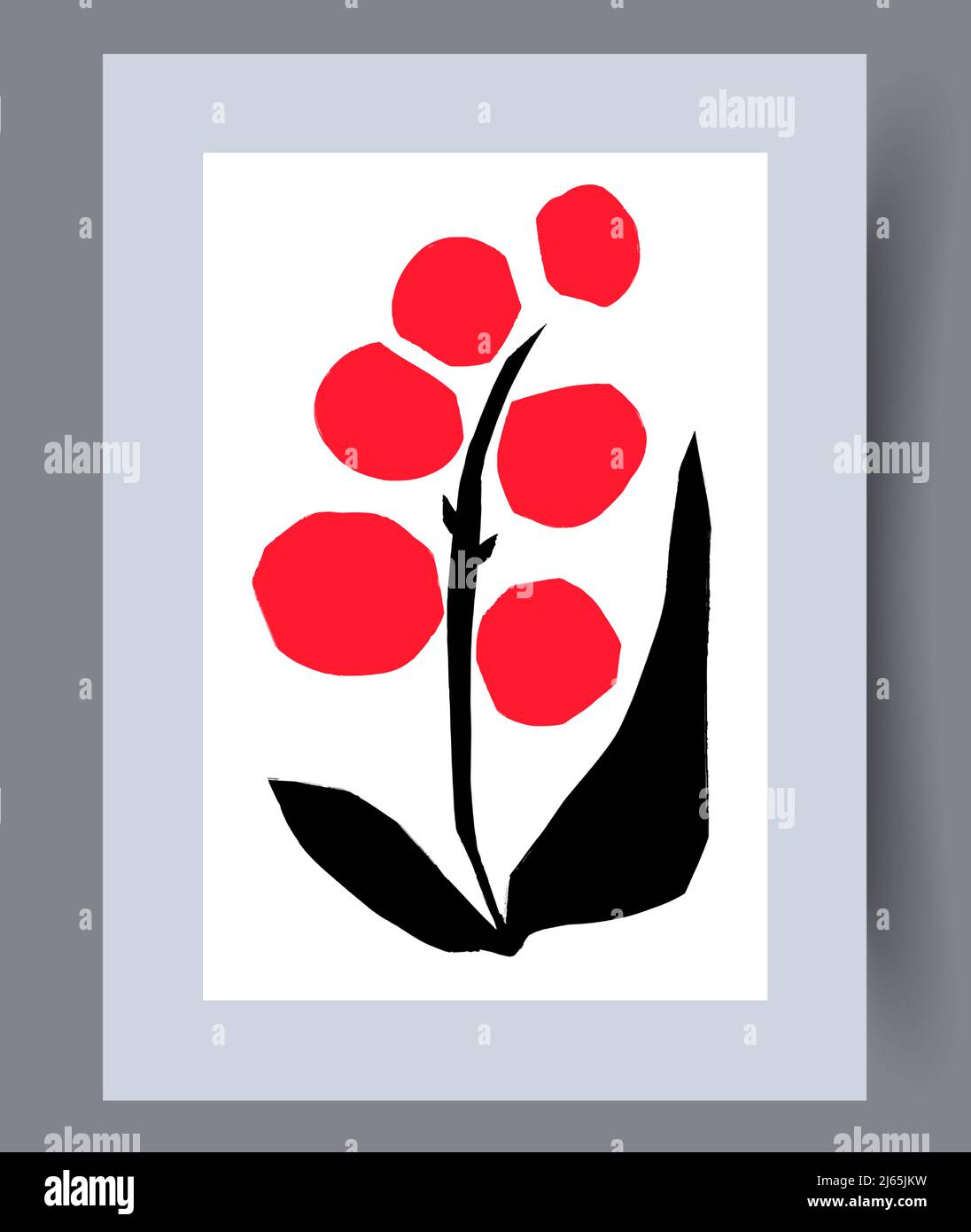 Printable wall art vector poster set vector Stock Vector Image & Art ...