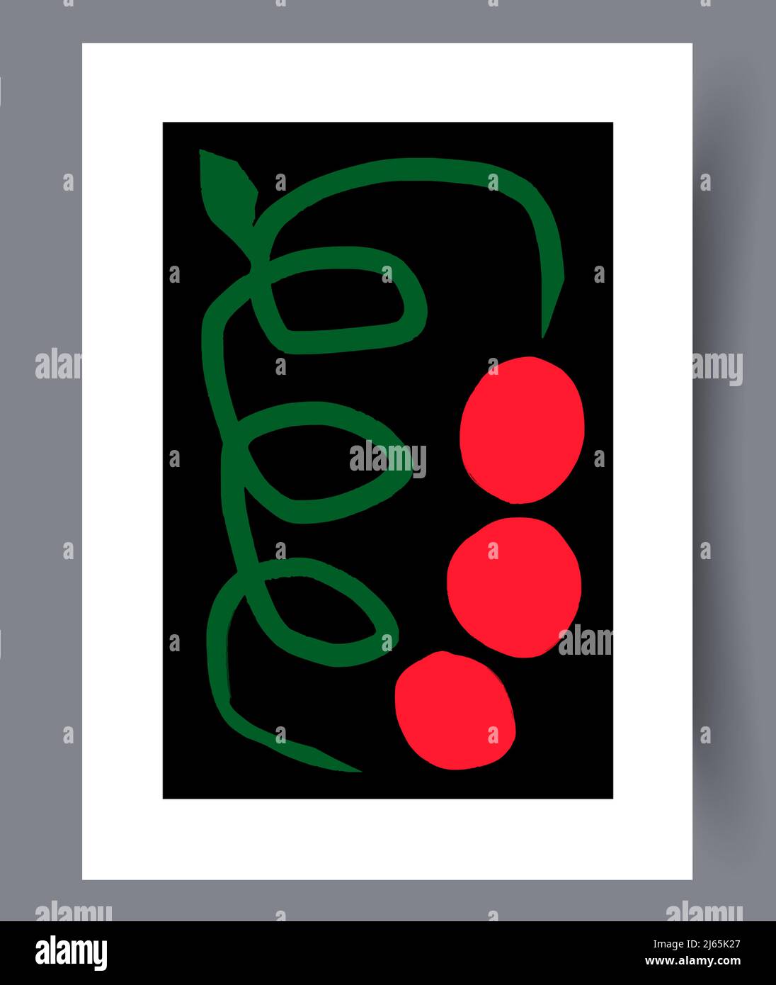 Printable wall art vector poster set vector Stock Vector Image & Art ...