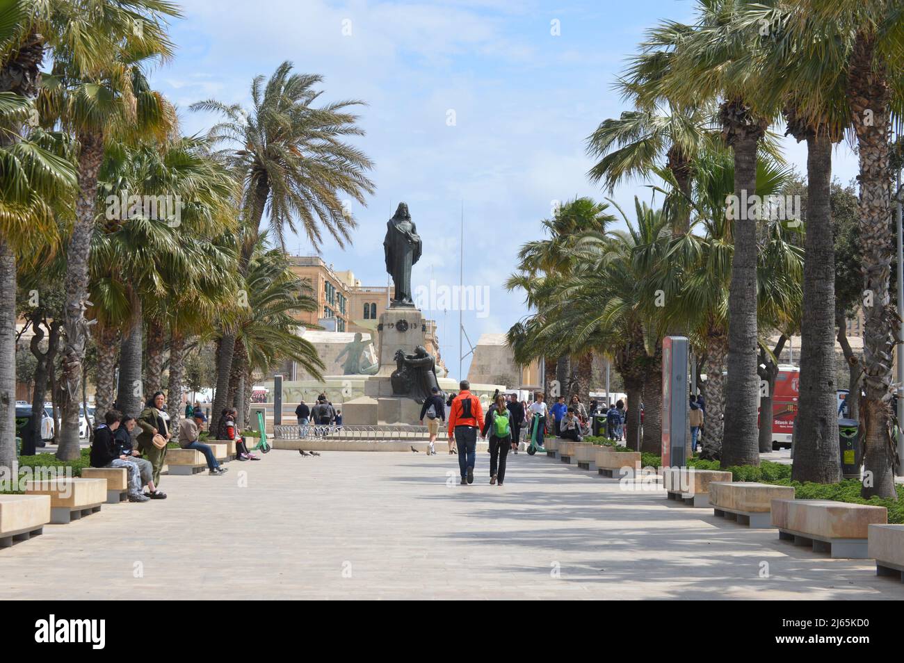 Malta valletta beach hi-res stock photography and images - Alamy
