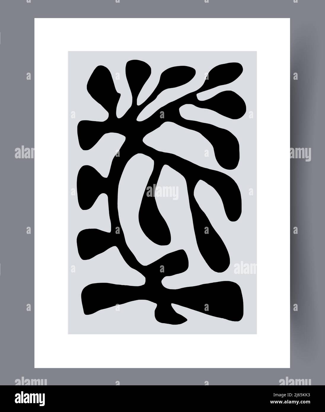 Printable wall art vector poster set vector Stock Vector Image & Art ...