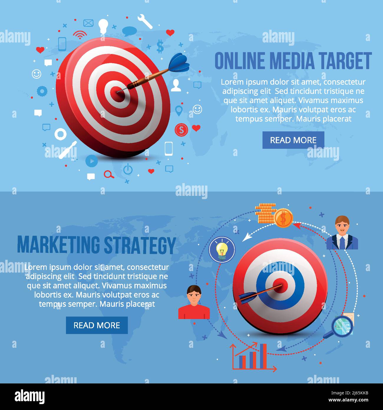 Horizontal banners with realistic aims for online media targeting and ...