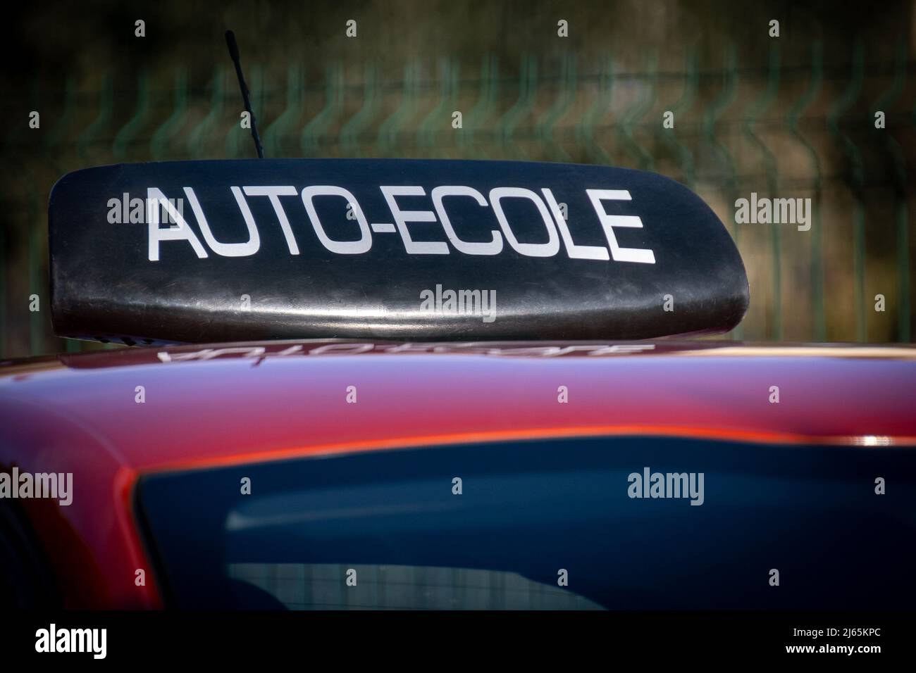 Driving school logo hi-res stock photography and images - Alamy