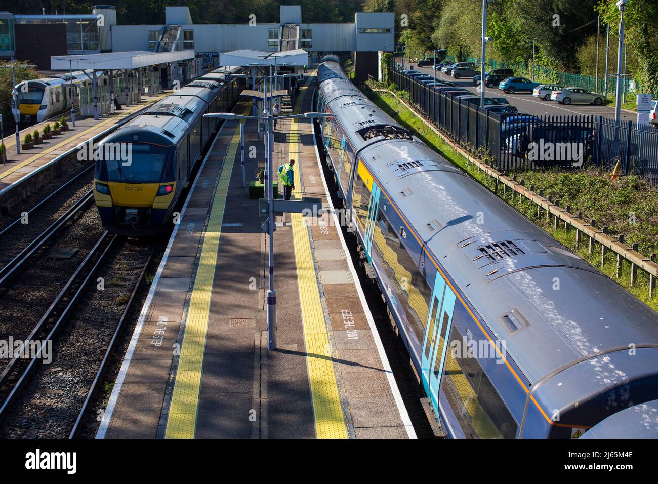 Sevenoaks railway station in Kent as more than 40,000 workers at ...