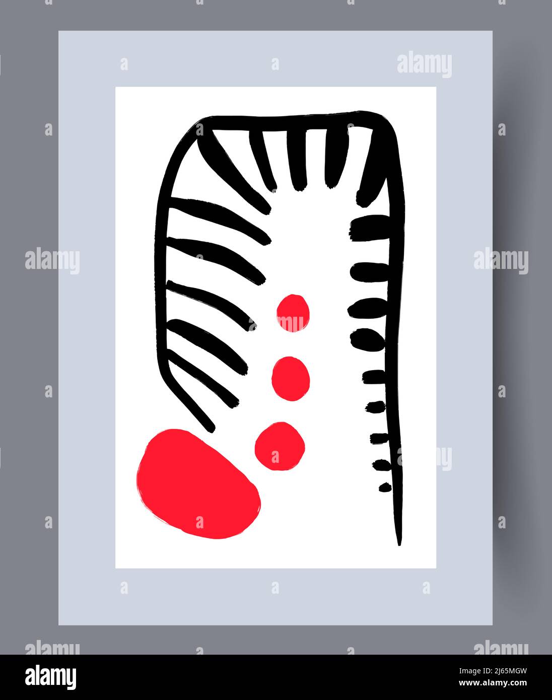 Printable wall art vector poster set vector Stock Vector Image & Art ...