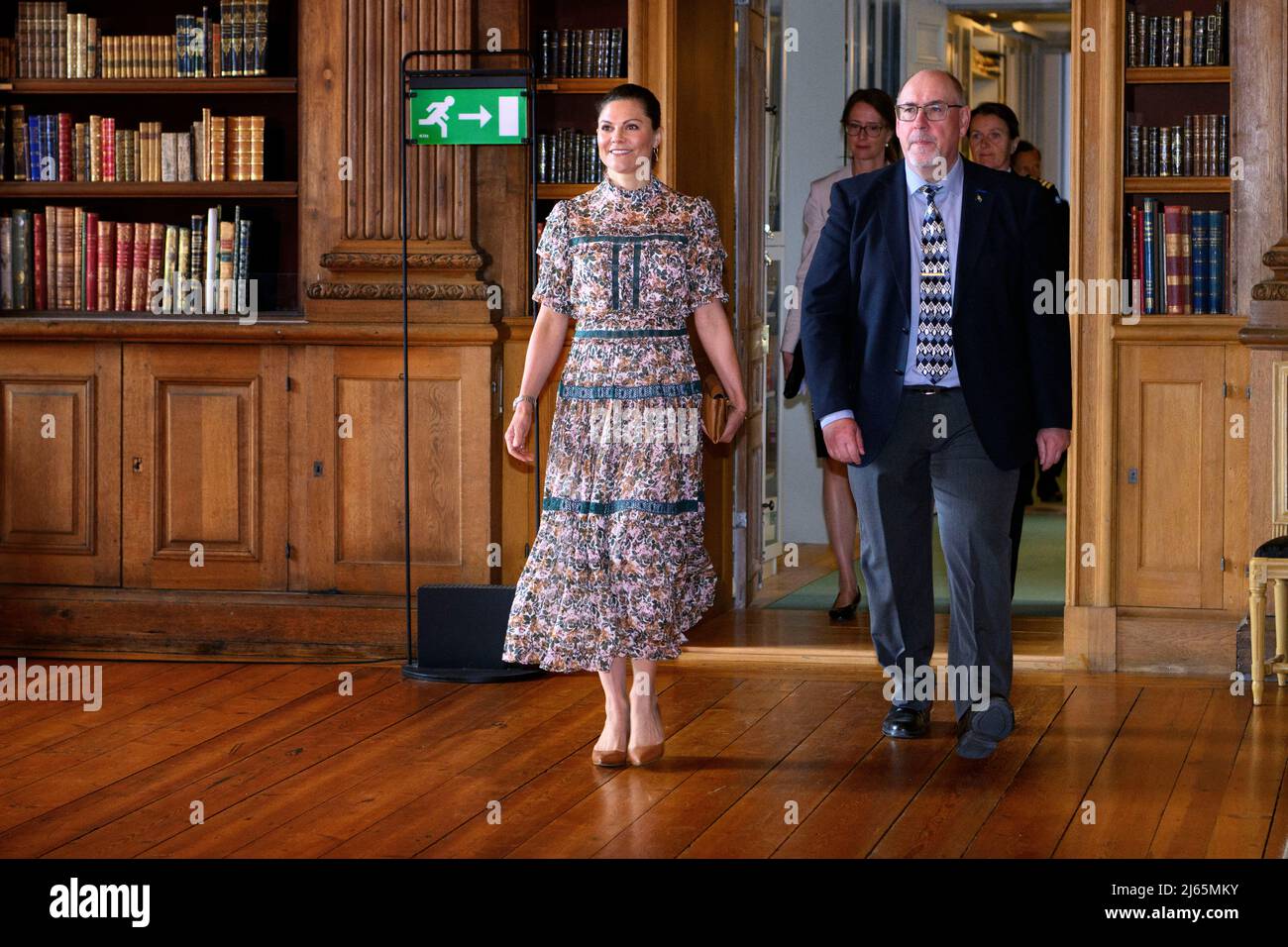 Crown Princess Victoria attends the Crown Princess Margareta's ...