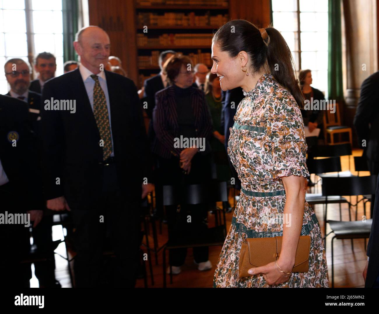 Crown Princess Victoria attends the Crown Princess Margareta's ...