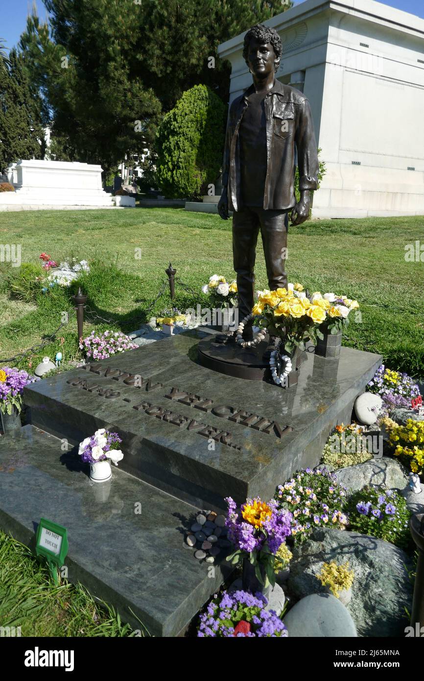 Los Angeles, California, USA 20th April 2022 A general view of atmosphere of Actor Anton Yelchin ...