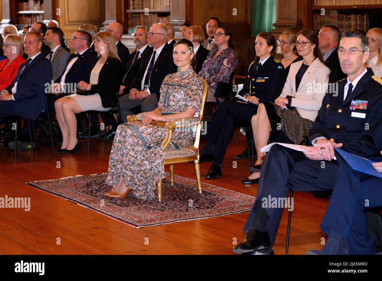 Crown Princess Victoria attends the Crown Princess Margareta's ...
