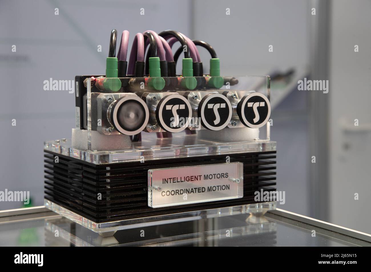 Munich, Germany. 28th Apr, 2022. Laser Motor at the World's leading ...